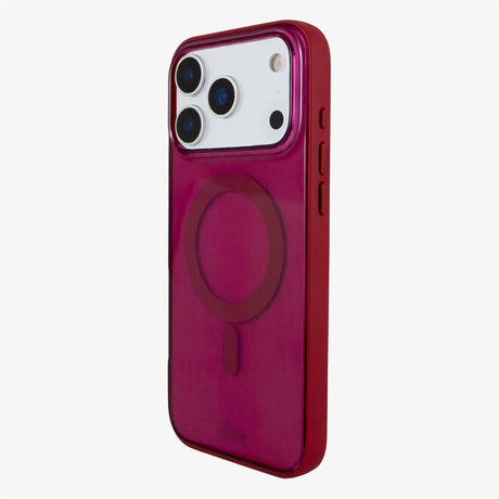 Glass Maroon MagSafe® Compatible iPhone Case | Sonix