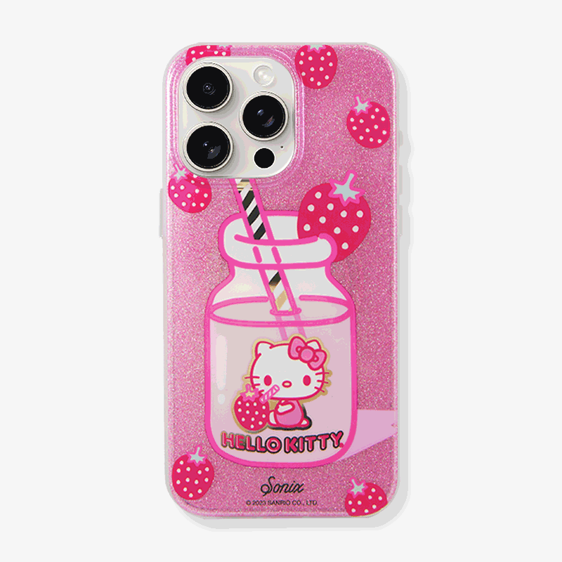 Hello Kitty® Strawberry Milk MagSafe® Compatible iPhone case - Sonix
